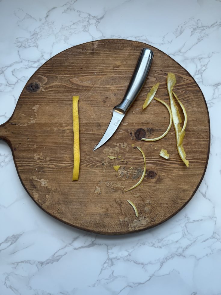 How To Make an Easy Citrus Twist Garnish For Cocktails | Outside The ...